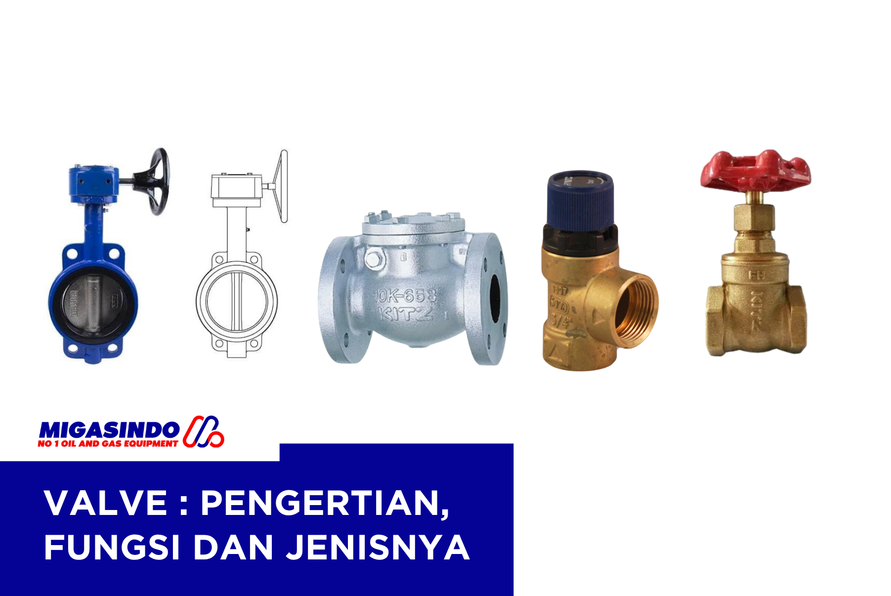 Mengenal Valve | Pengertian, Fungsi dan Jenisnya - MIGASINDO